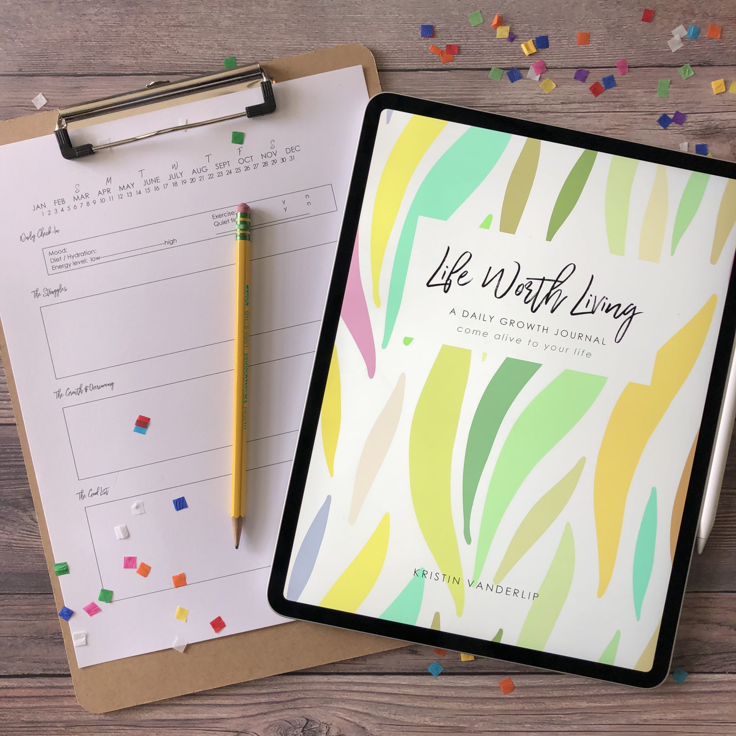 The Life Worth Living Journal Turns 1! - Kristin Vanderlip